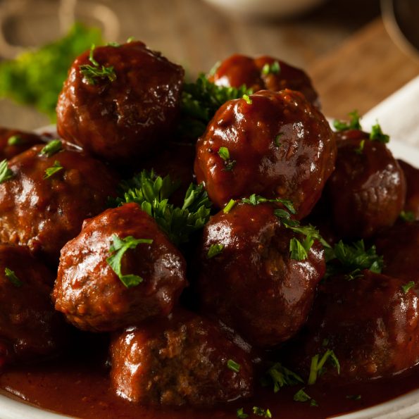 A Guide to Making BBQ Slow Cooker Meatballs - Smokin' and Grillin' with AB