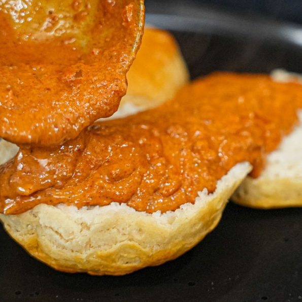 Elevate Your Breakfast with Biscuits and Chorizo Gravy - Smokin' and ...