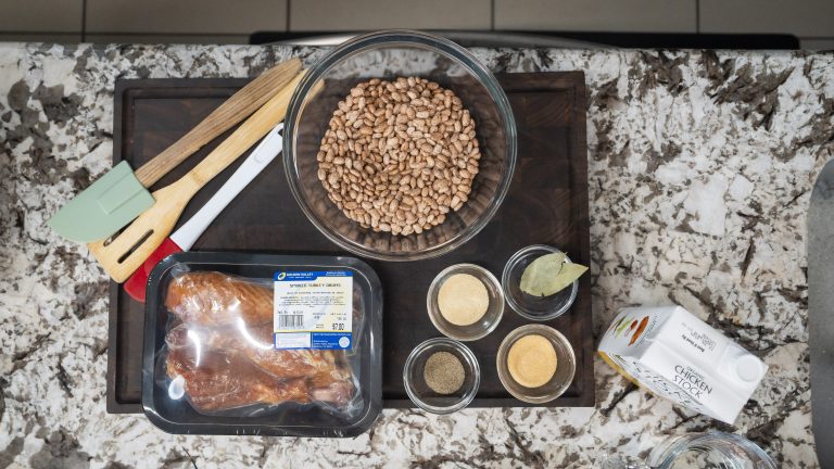 How to Make Southern Style Pinto Beans with Smoked Turkey - Smokin' and ...