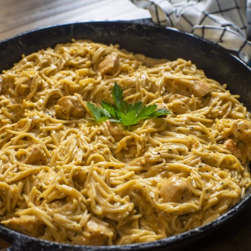 Creamy Chicken Spaghetti Recipe: A Comforting Classic - Smokin' and ...