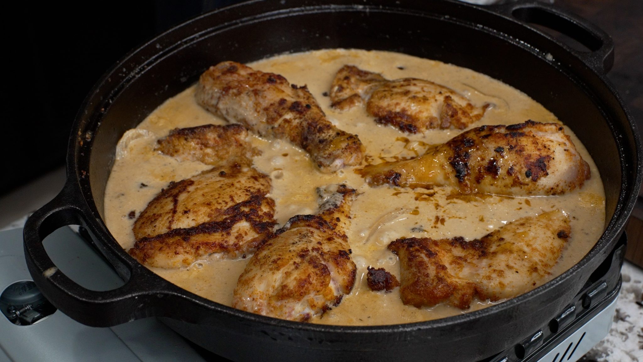 Smothered Chicken: A Southern Comfort Recipe - Smokin' and Grillin' with AB