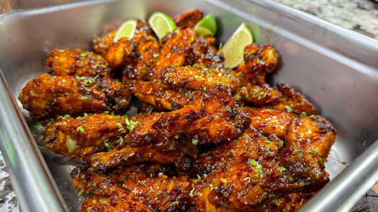 Honey Chipotle Wings Recipe for Game Day - Smokin' and Grillin' with AB