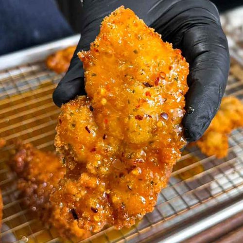 Hot Honey Chicken Tenders Recipe You Must Try - Smokin' and Grillin ...