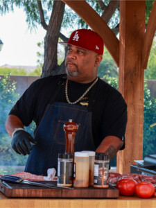 Shrimp and Crab Alfredo - Smokin' and Grillin' with AB