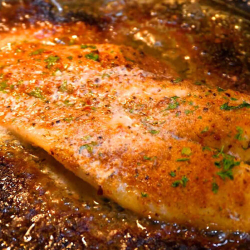 Baked Orange Roughy - Smokin' and Grillin' with AB