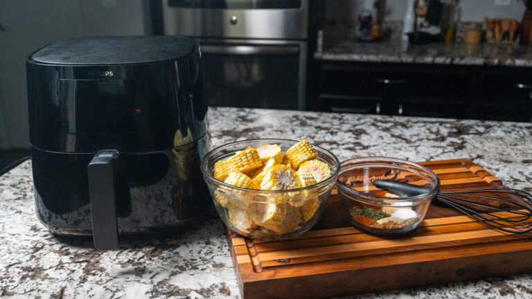 Cajun Corn (Air Fryer Recipe) - Smokin' and Grillin' with AB