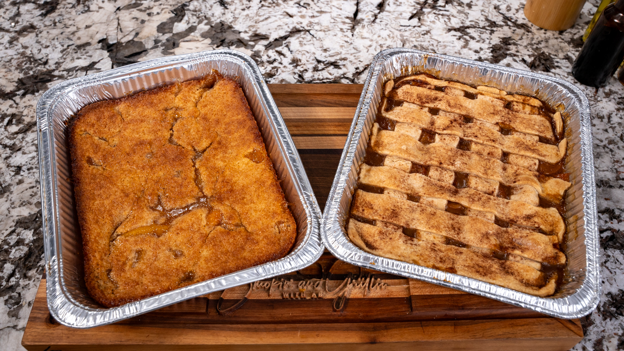 Peach Cobbler: Perfect for Any Holiday Table - Smokin' and Grillin' with AB