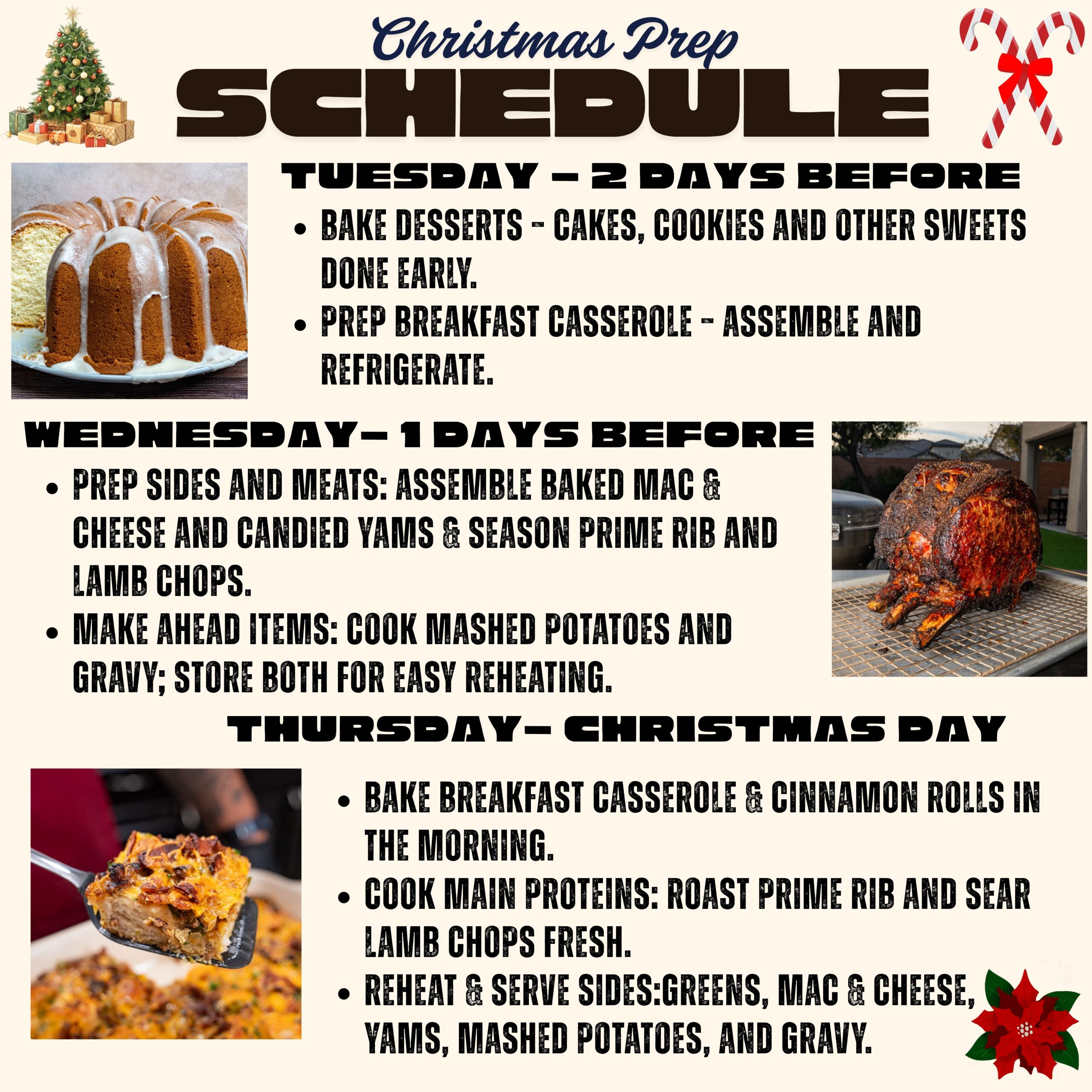 Christmas Prep Guide for a Stress-Free Holiday - Smokin' and Grillin ...