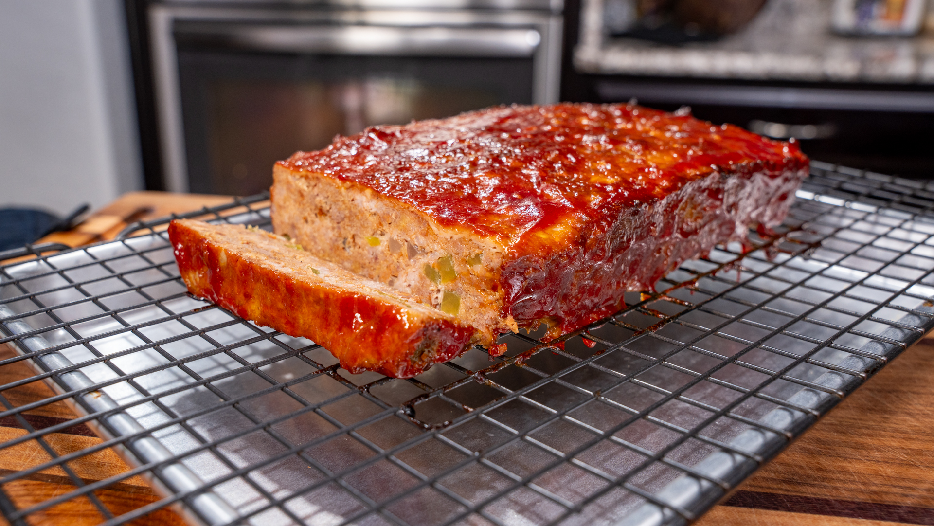 Southern-Creole Meatloaf with Tangy Glaze - Smokin' and Grillin' with AB