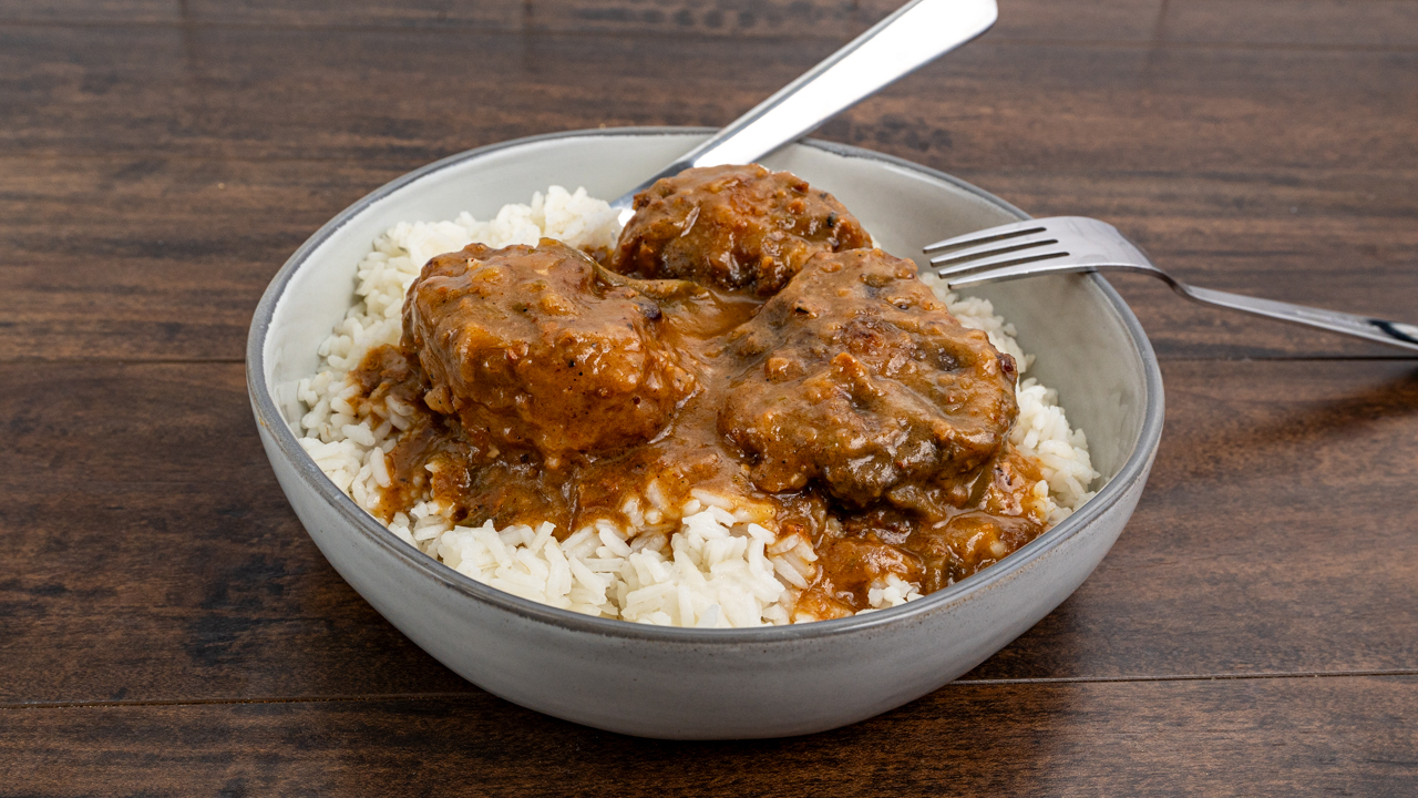 Smothered Oxtails in Savory Brown Gravy - Smokin' and Grillin' with AB