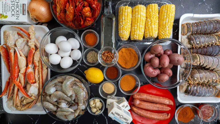 Seafood Boil in Oven Bags with Garlic Butter Sauce - Smokin' and ...