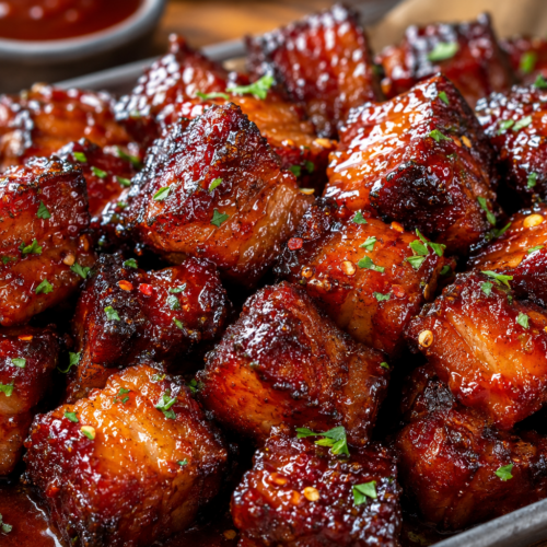 Pork Belly Burnt Ends with Sweet Heat BBQ Glaze - Smokin' and Grillin ...